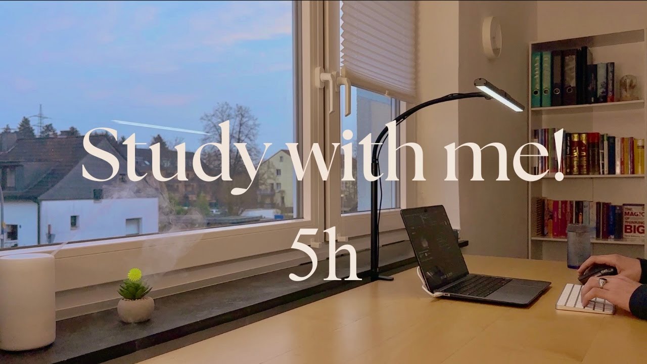 5 HOUR STUDY WITH ME | Pomodoro 50-10 | Ep. 74 - YouTube