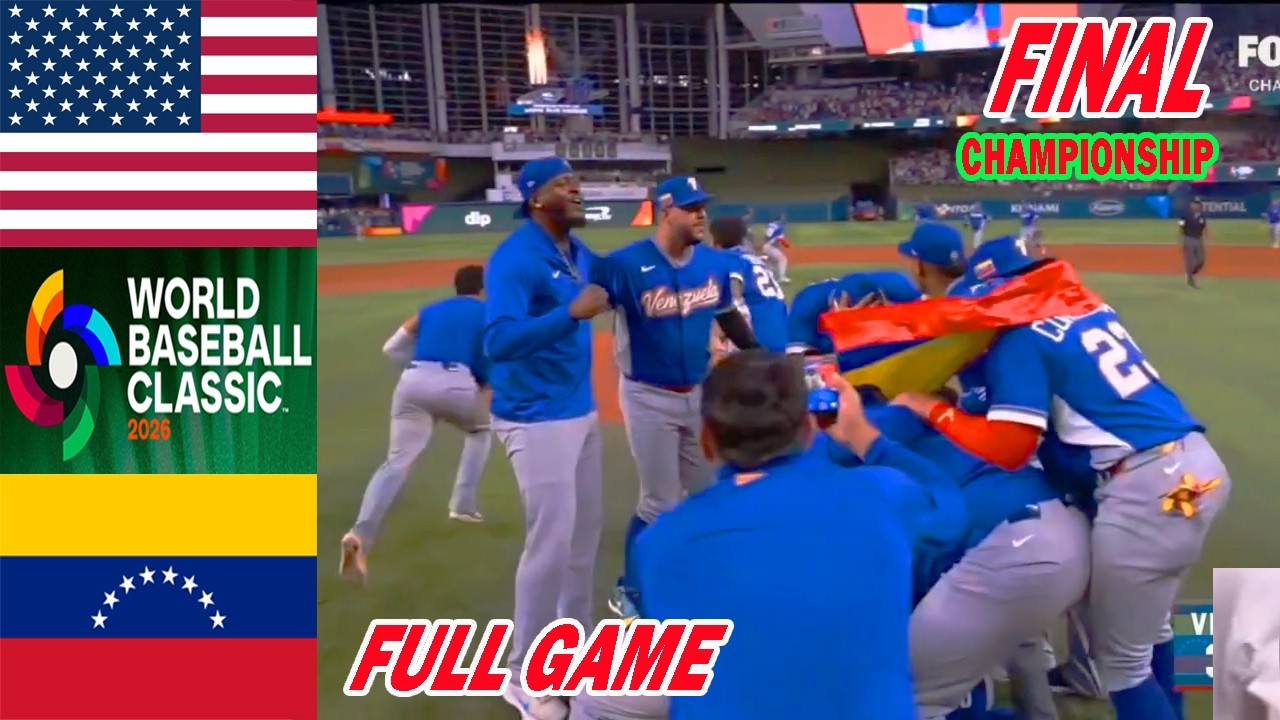 Venezuela vs USA Final [FULL GAME] Highlights | World Baseball Classic ...