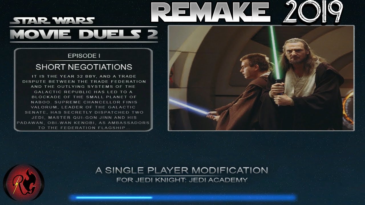 Star Wars Movie Duels Remake: Episode I Short Negotiations [Full-HD ...