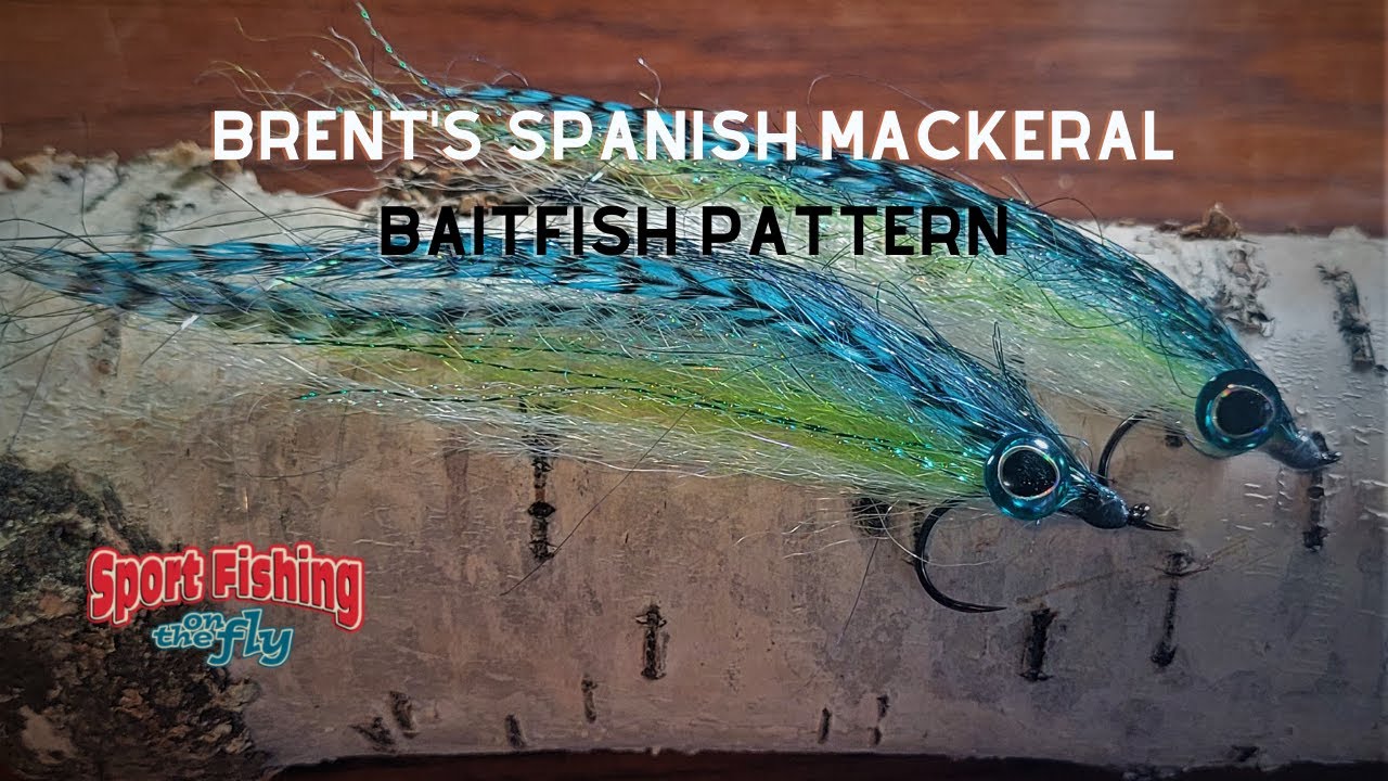 FLY TYING: THE SPANISH MACKERAL - YouTube