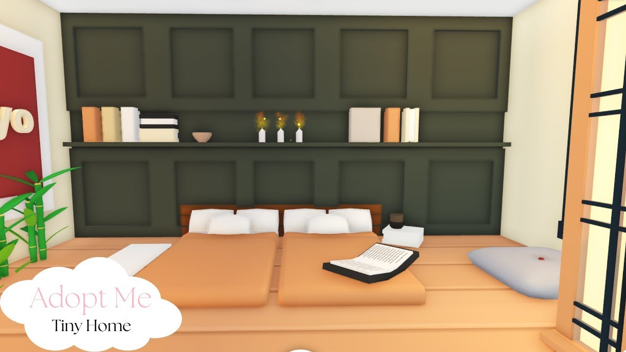 Minimal Japanese Inspired Tiny Home Speed Build | Roblox Adopt Me ...