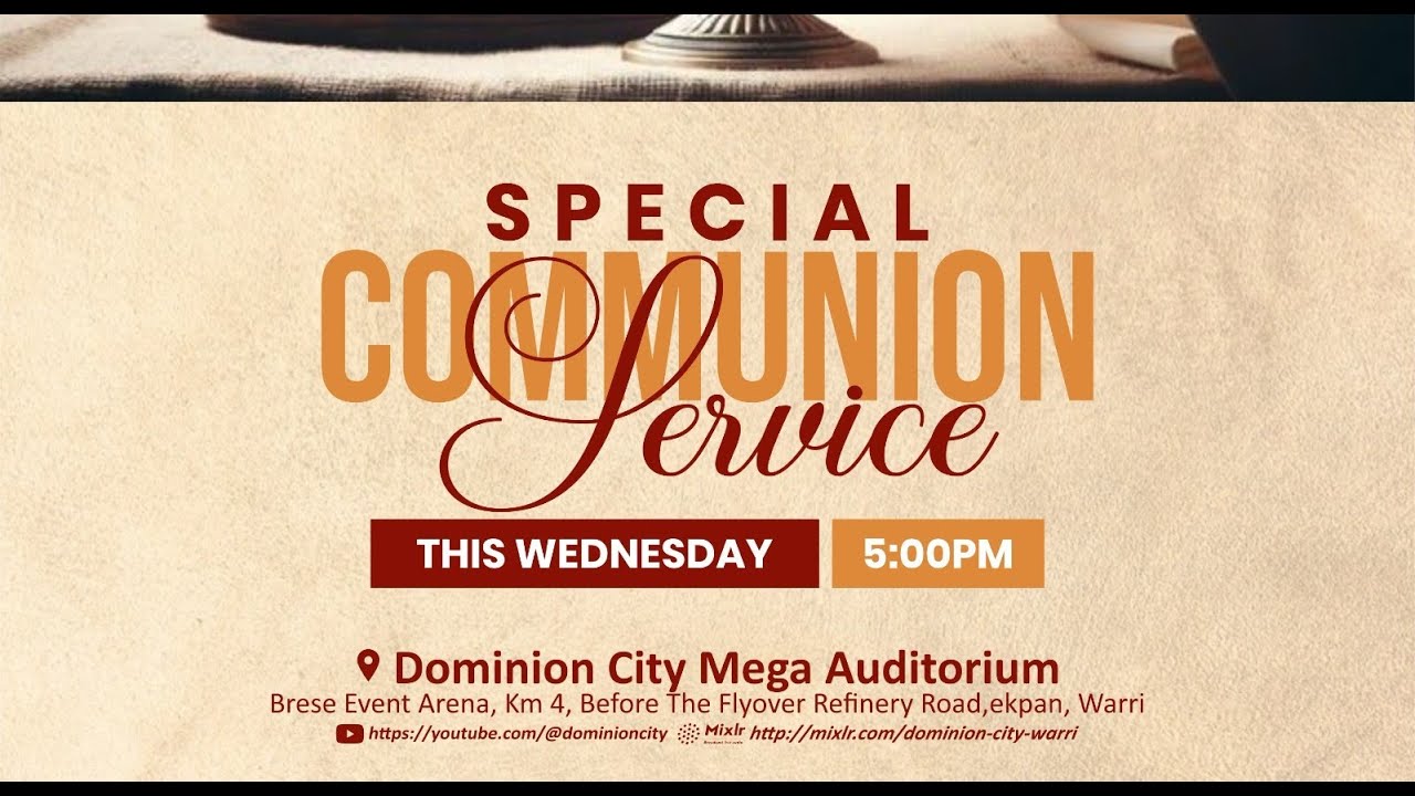 SPECIAL COMMUNION SERVICE || MID-WEEK SERVICE || 5th February, 2025 ...