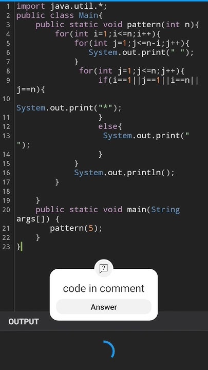 Javaprogramming Java Pattern Youtube