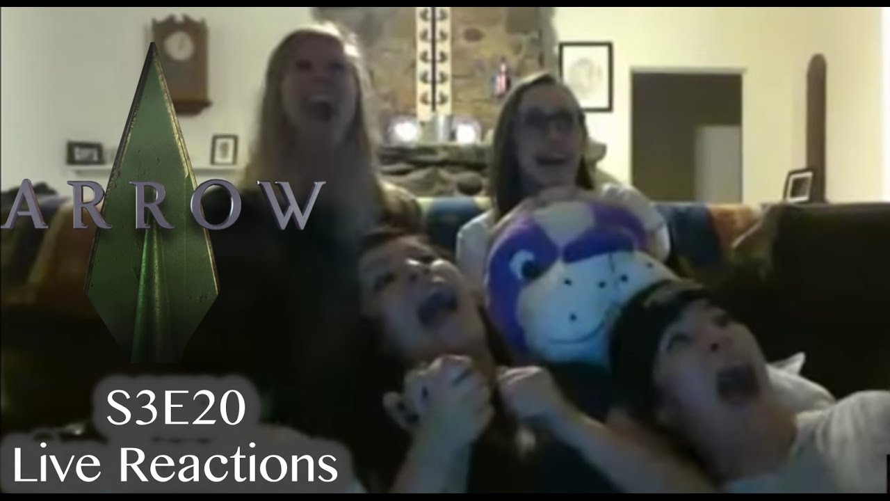 Arrow S3E20 LIVE Reactions - YouTube