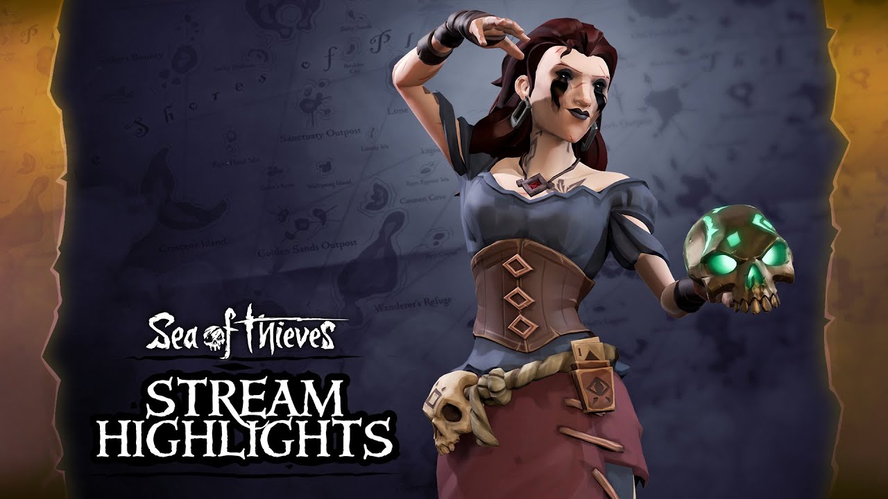 Sea of Thieves Weekly Stream Highlights: The Cursed Rogue - YouTube