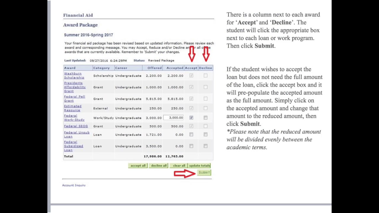 Financial Aid On Buckeye Link - YouTube