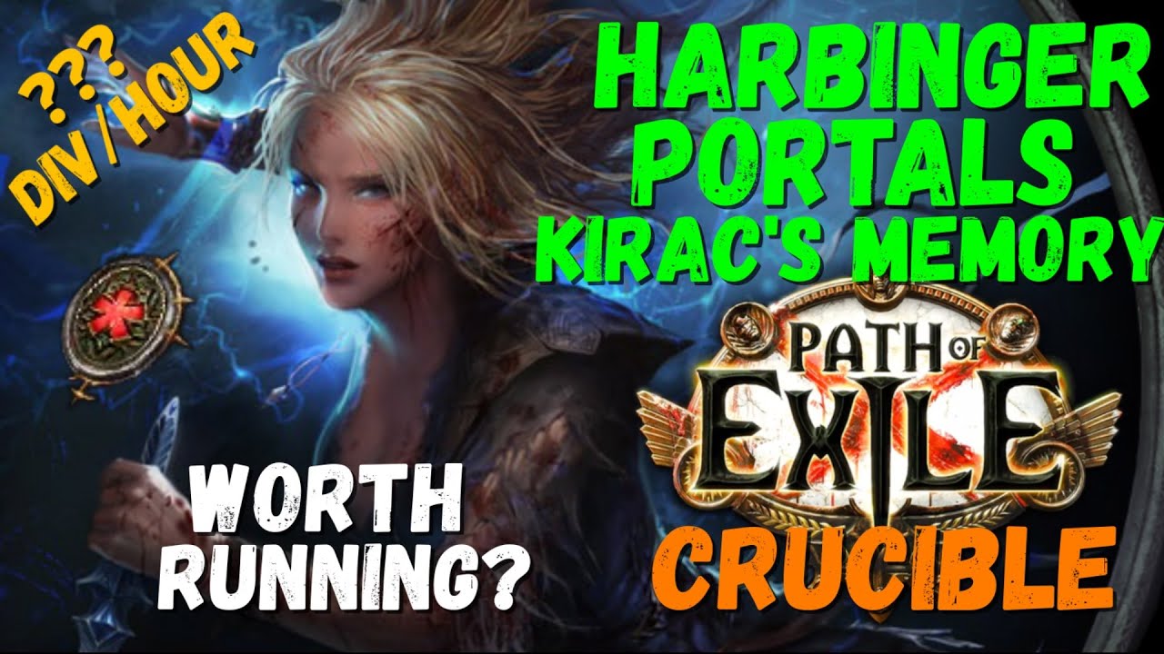 [PoE] Harbinger Portals Kirac's Memory - Worth running or not? - YouTube