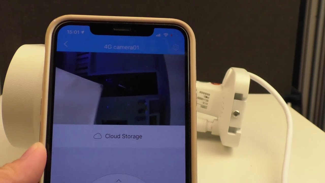 ສອນການເຊື່ອມຕໍ່ກ້ອງນອກບ້ານ CG65 Outdoor 4G IP Camera 1080P Vstarcam ...