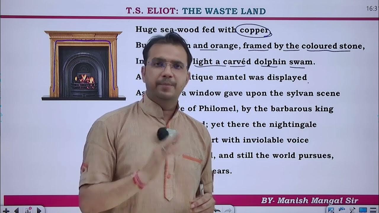 A Game of Chess by T.S. Eliot | The Waste Land | Section 2 - YouTube