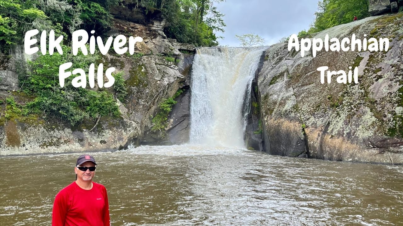 Elk River Falls, ended up Hiking on the Appalachian Trail for a good ...