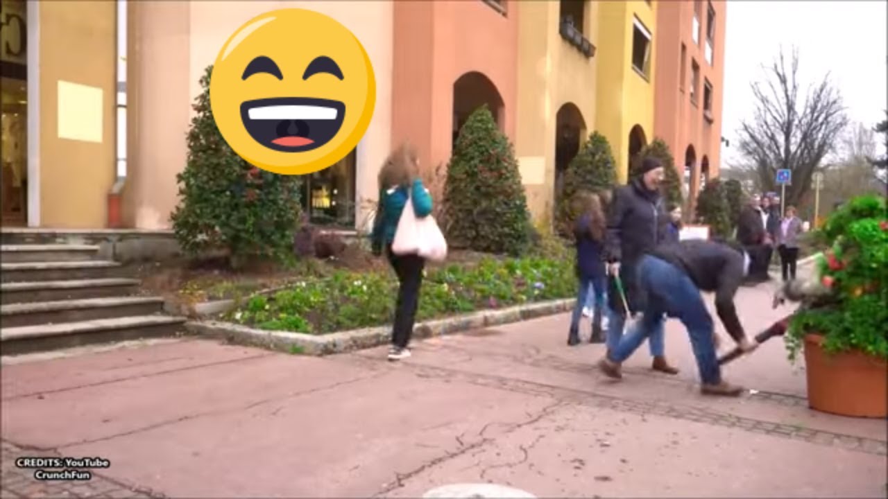 Funniest Bushman prank #1150 in Europe 😄 @ZoiPana - YouTube