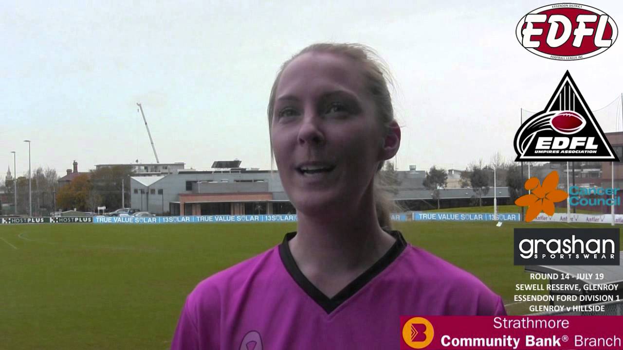 EDFL Web TV - EDFL Umpires "Women In Football" Game - YouTube