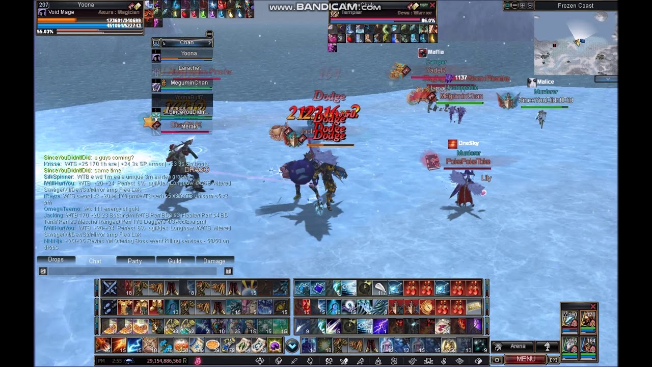 Rappelz - Boss Event Pk Fest (3v5) - YouTube
