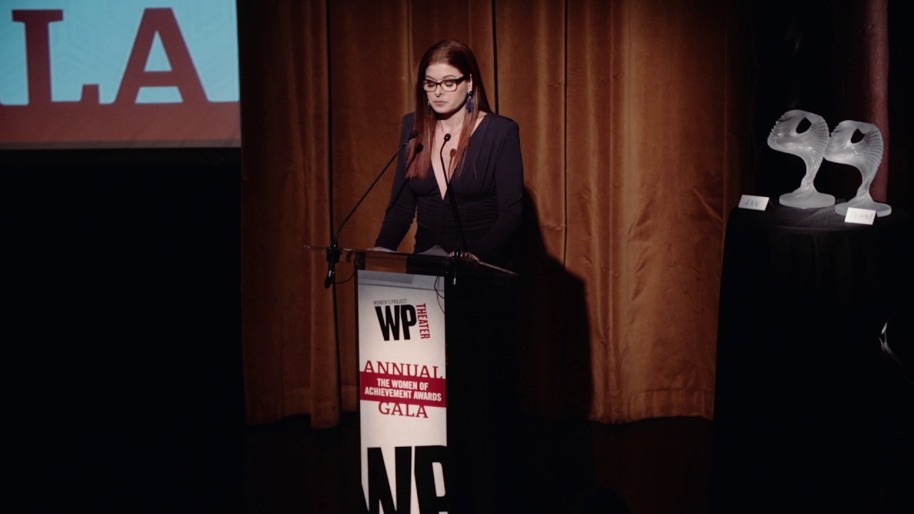 Debra Messing's speech at the WP Gala! - YouTube