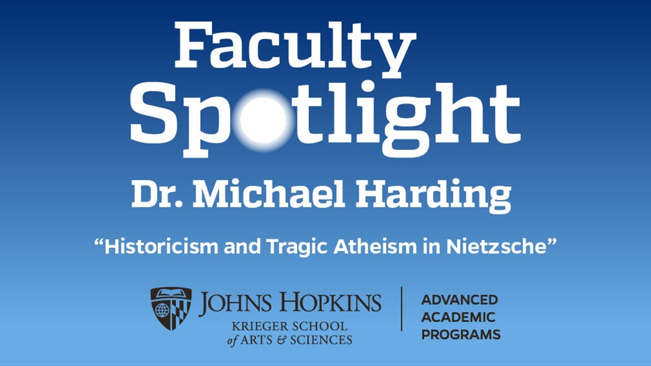 Dr. Michael Harding discusses "Historicism and Tragic Atheism in ...