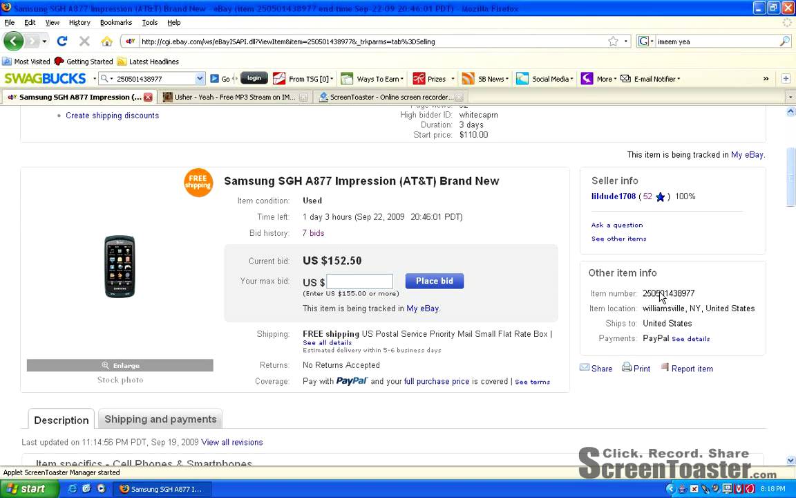 samsung impression on eBay - YouTube