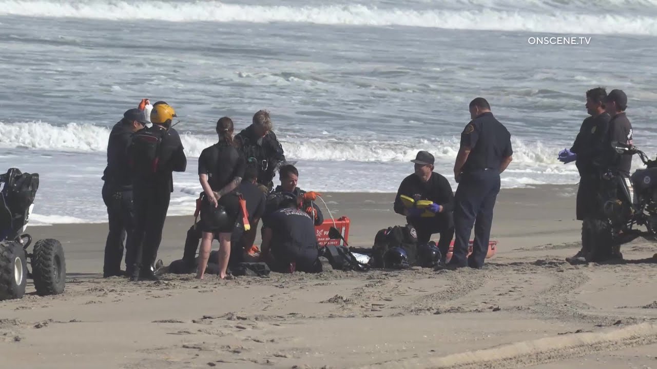 Man Dies Illegally Crossing Southern Border | San Diego - YouTube