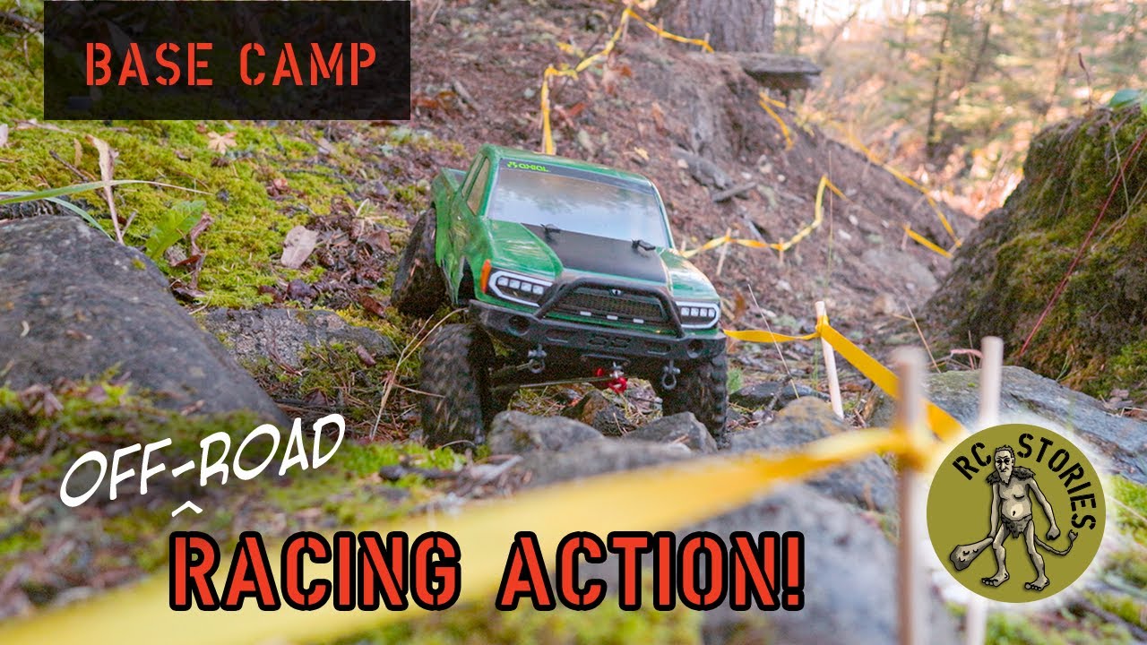 Scale RC Off-Road Racing Action! - Axial Base Camp - YouTube