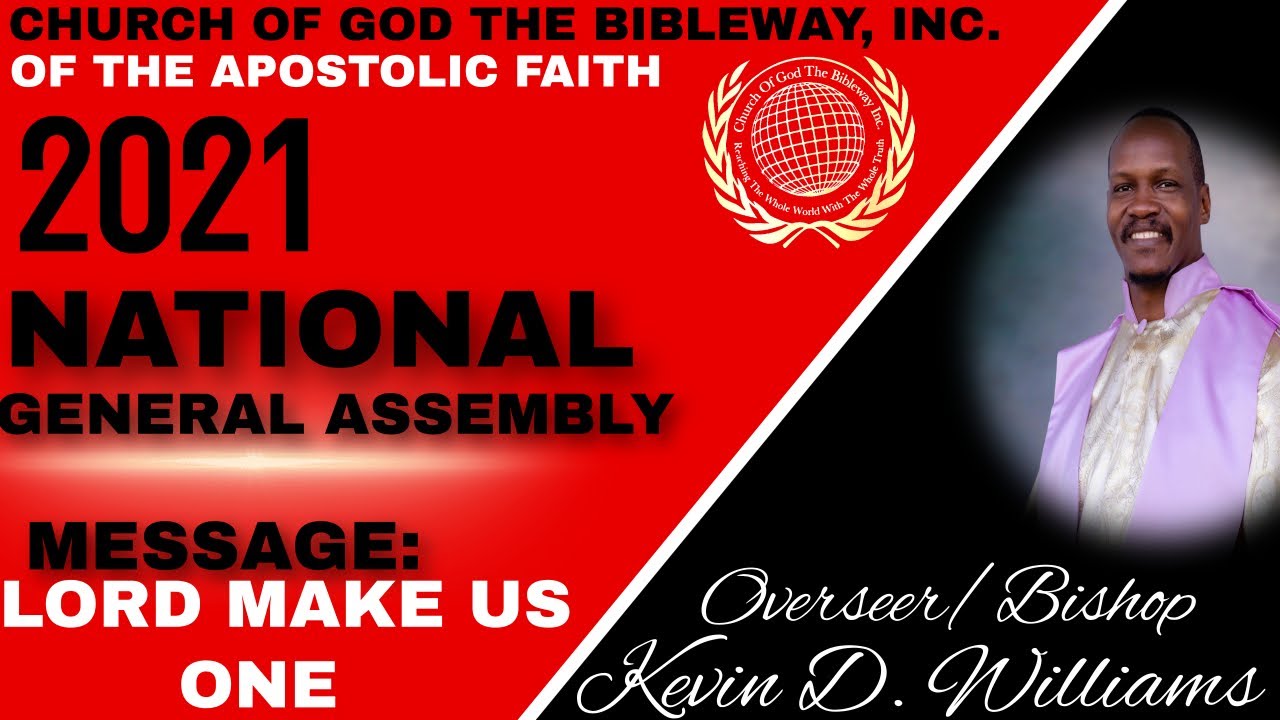 Lord Make Us One - Overseer/Bishop Kevin D. Williams - YouTube