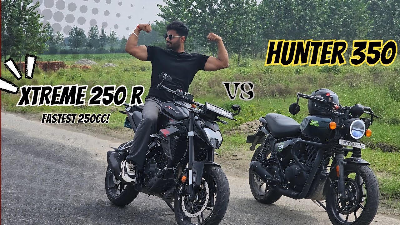 Xtreme 250r 😎vs modified Hunter 350 🔥DRAGRACE || price and power ...