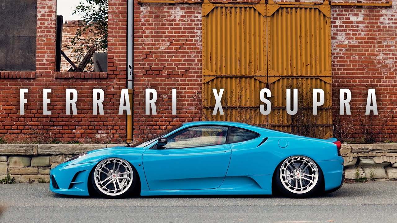 BAGGED Ferrari F430 x Toyota SUPRA MK4 / 4K - YouTube