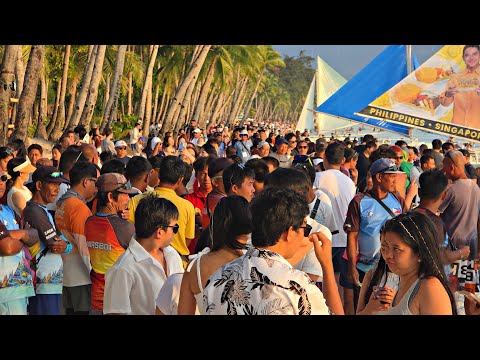 Look! This is Boracay White Beach on March 15 2026 4:40pm Walk 