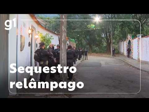 JH: La policía detiene a sospechosos de secuestro exprés que atacaban a comerciantes en la Baixad...