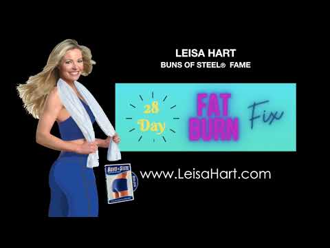 Buns of Steel Leisa Hart💜 28 Day Fat Burn Fix 💜 💚 💜  ONLY $29 REG $49 💜
