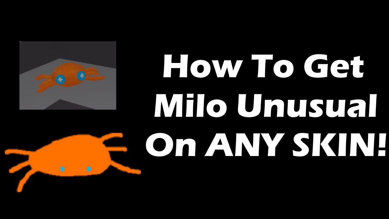 How to get MILO UNUSUAL ON ANY SKIN!!! (EVENT PART 2) | Roblox Arsenal ...