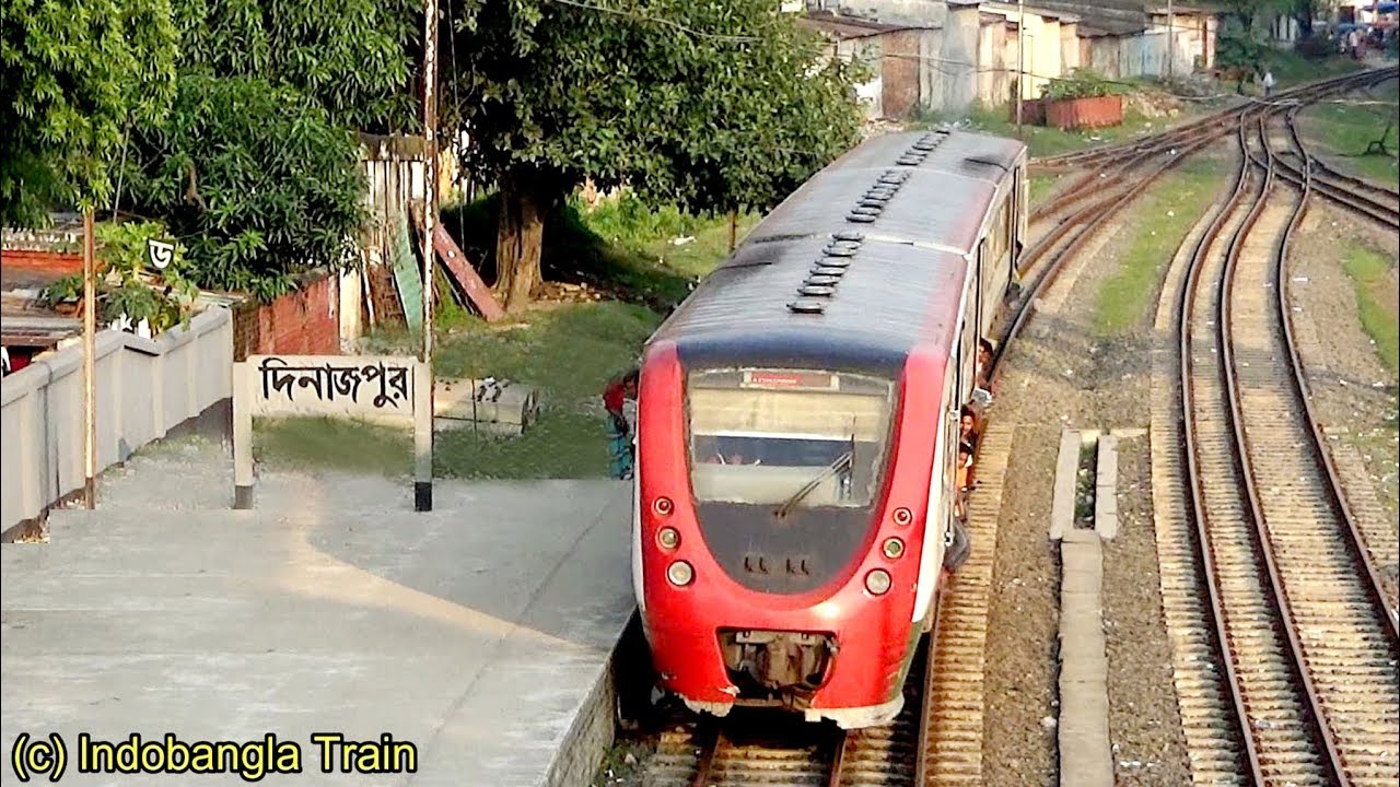 Demu Train: Parbatipur to Panchagarh Entering Dinajpur Station ...