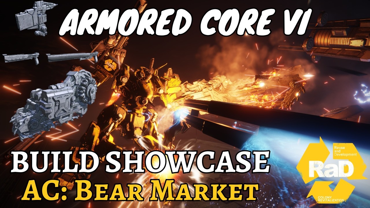 Armored Core 6 - AC BEAR MARKET - Chainsaw Build Showcase and Tutorial ...