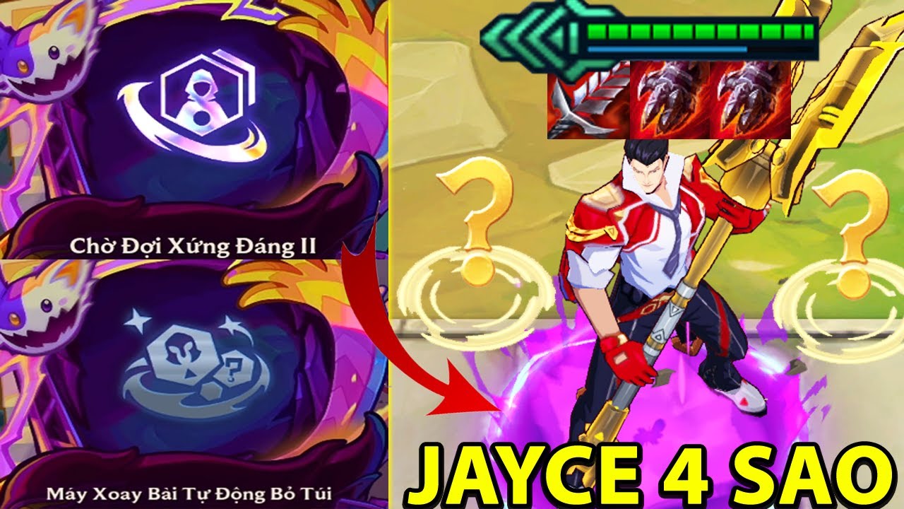 KỈ LỤC THẾ GIỚI ? TÔI ĐÃ LÊN ĐƯỢC JAYCE 4 SAO - TƯỚNG 3 VÀNG 4 SAO ...