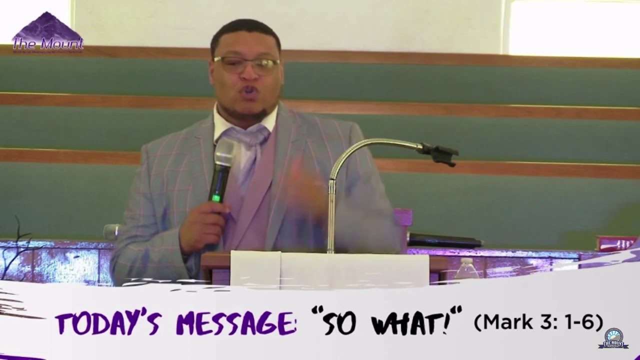 Pastor Cameron D. Jenkins - Preaching “So What?!” 2019 - YouTube