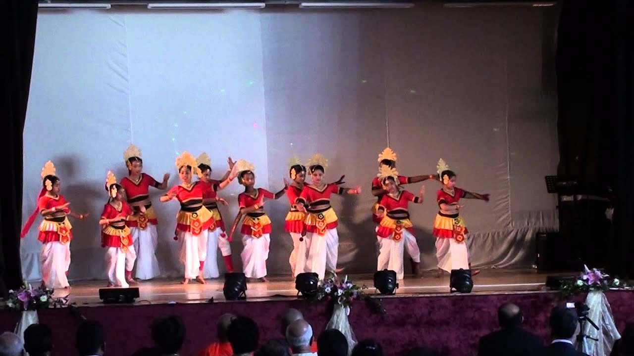 Pooja Dance (Mangalam) at Thames Vihara New Year Celebrations 2015 ...