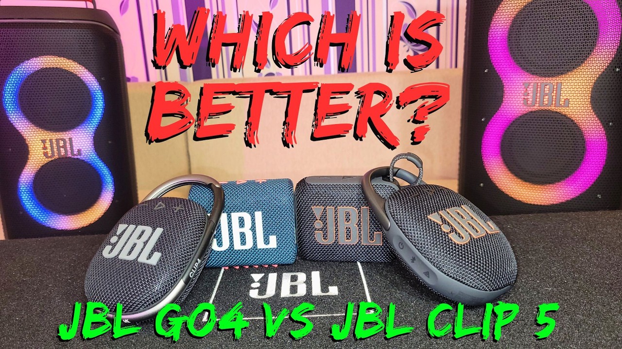 JBL GO 3 vs JBL GO 4 and JBL Clip 4 vs JBL Clip 5 - BIG DIFFERENCES ...
