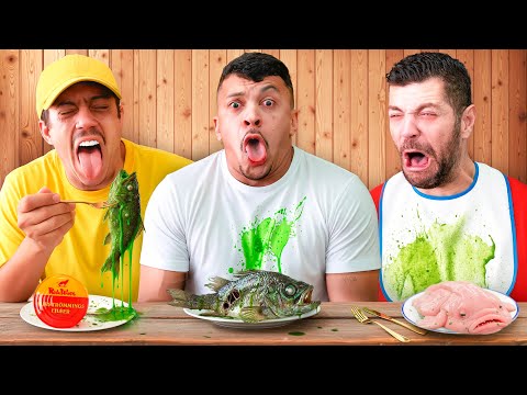 provamos o PEIXE MAIS FEDIDO DO MUNDO e passamos MUITO MAL 🤮 (sustromming)