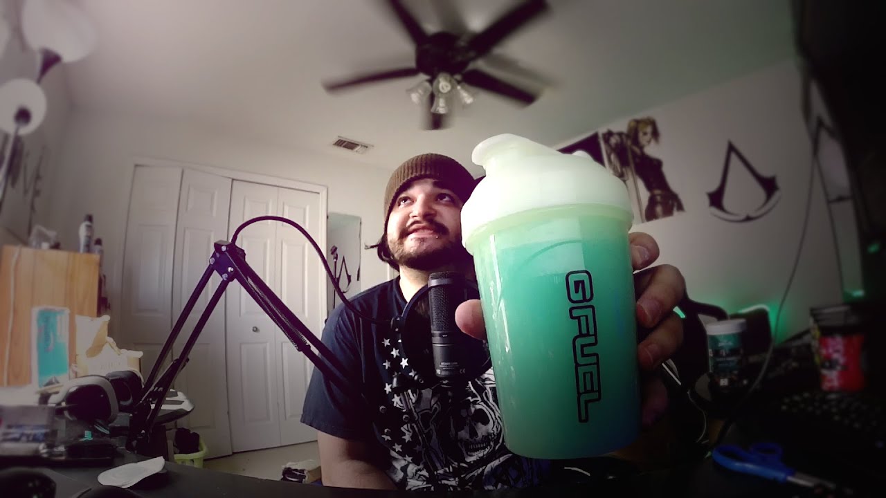 NEW! G-Fuel "Tropical Rain" Taste Test! (1080p60) - YouTube