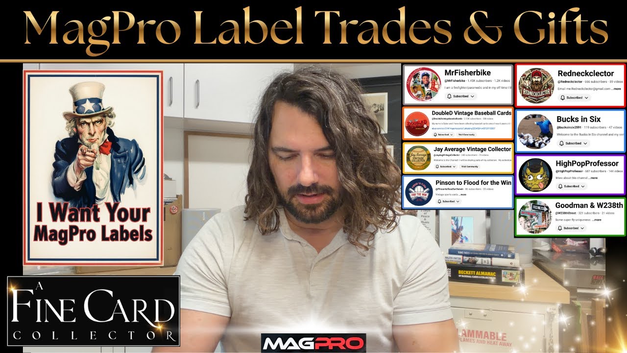Trading Custom MagPro Labels with Fellow YouTubers & Epic Gifts! - YouTube