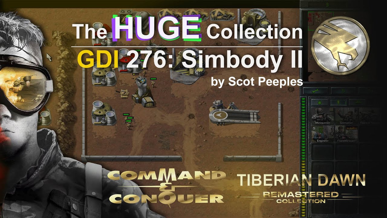 C&C Tiberian Dawn - The Huge Collection - GDI - 276: Simbody II - YouTube