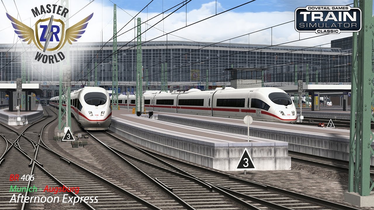 Afternoon Express - Munich - Augsburg - ICE 3M - Train Simulator ...