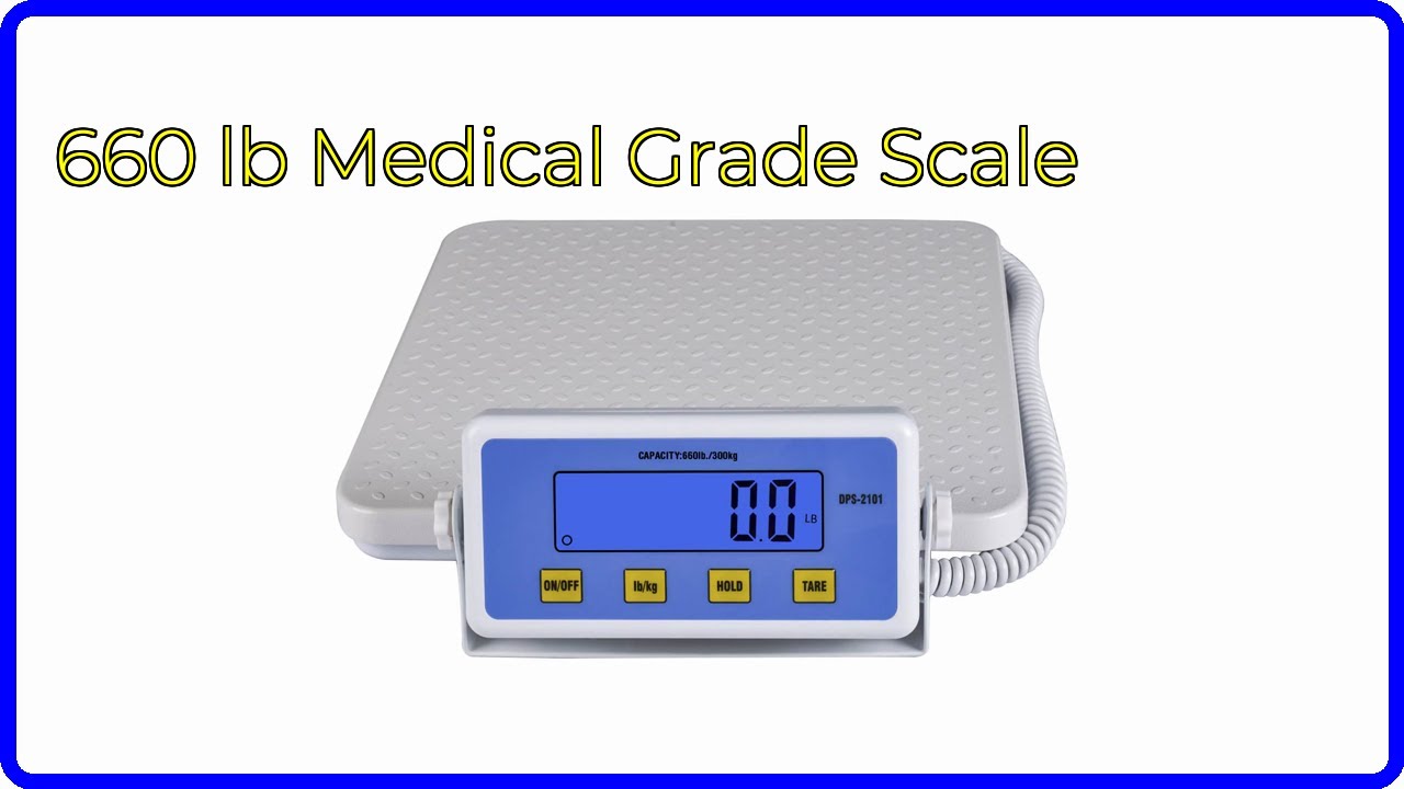 REVIEW (2025): 660 lb Medical Grade Scale. ESSENTIAL details. - YouTube