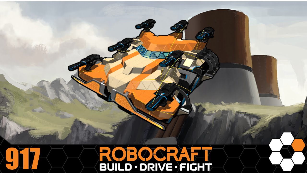 Robocraft - 'Mr Big Tanky' Build and Gameplay - YouTube