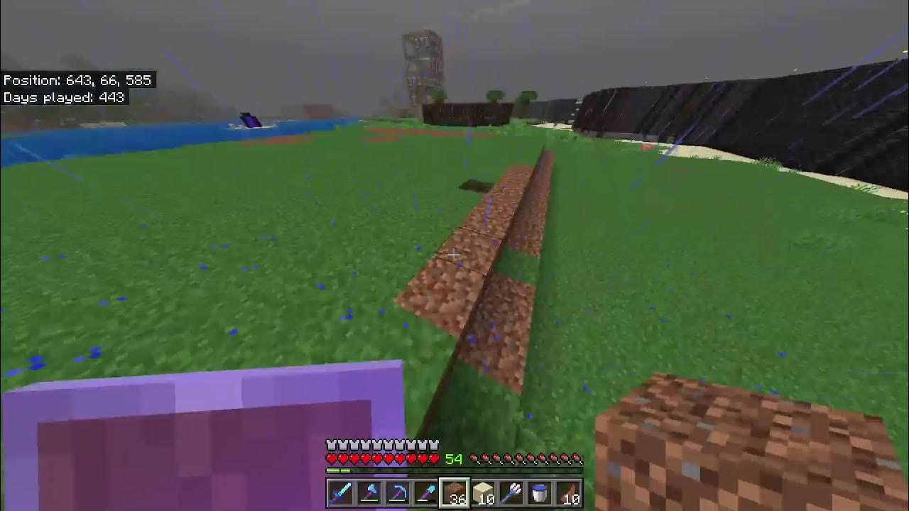 MINECRAFT stream working on the walls and my land Solo ?|LIKE AND SUB| MINECRAFT - YouTube