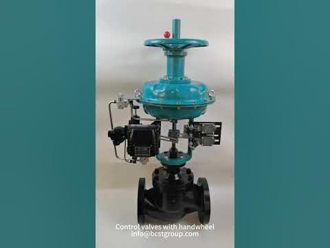 BCST Control valves with handwheel - YouTube