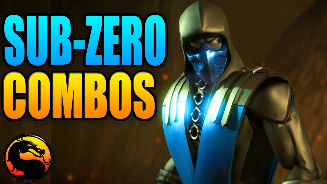 Mortal Kombat X: "SUB-ZERO" Combos - (Cryomancer, Grandmaster ...
