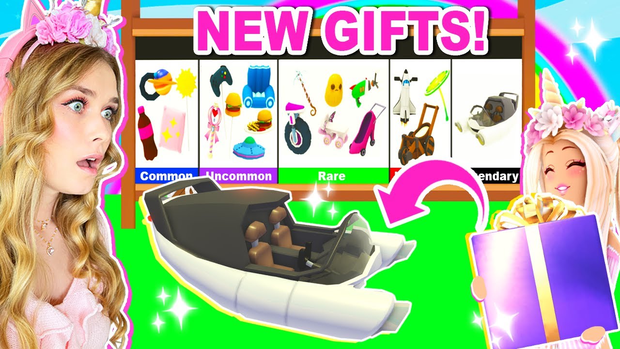 *NEW* GIFT UPDATE WITH ALL NEW LEGENDARY ITEMS IN ADOPT ME! (ROBLOX ...