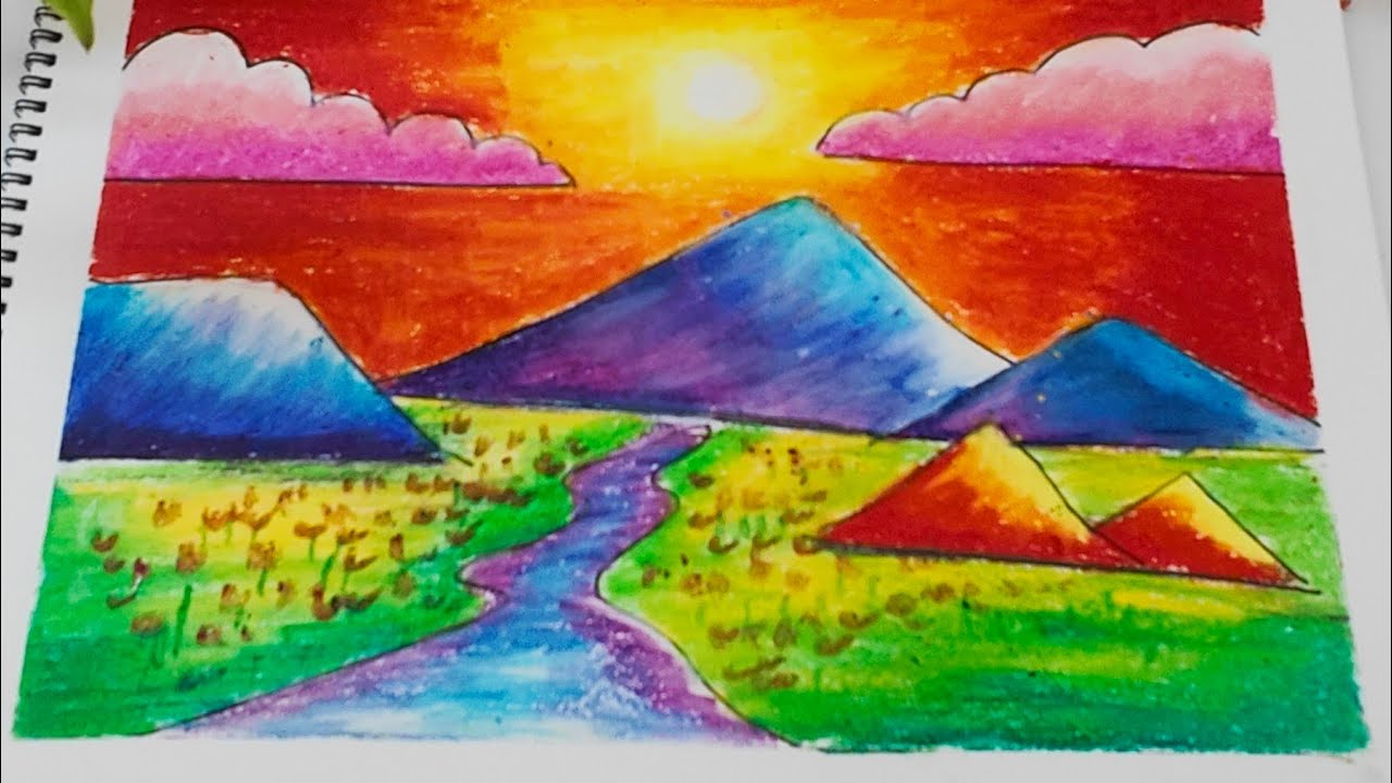 Learn to shade with Oil Pastels | Art lesson for kids - YouTube