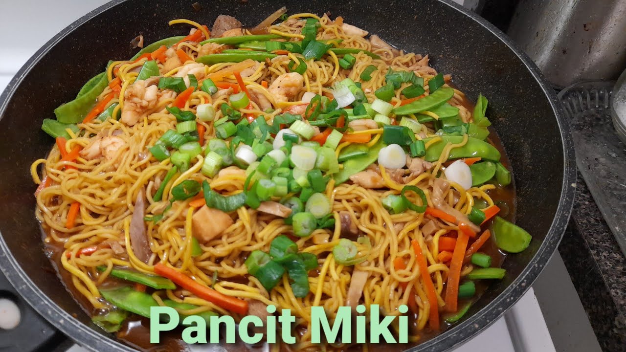EP77 - Stir Fry Noodles | Pancit Miki and Canton with Pandesal|Sarap ...