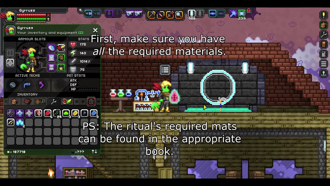 Something about Starbound Mods: Archemis Armory (Imbuing Station Short Tutorial) - YouTube