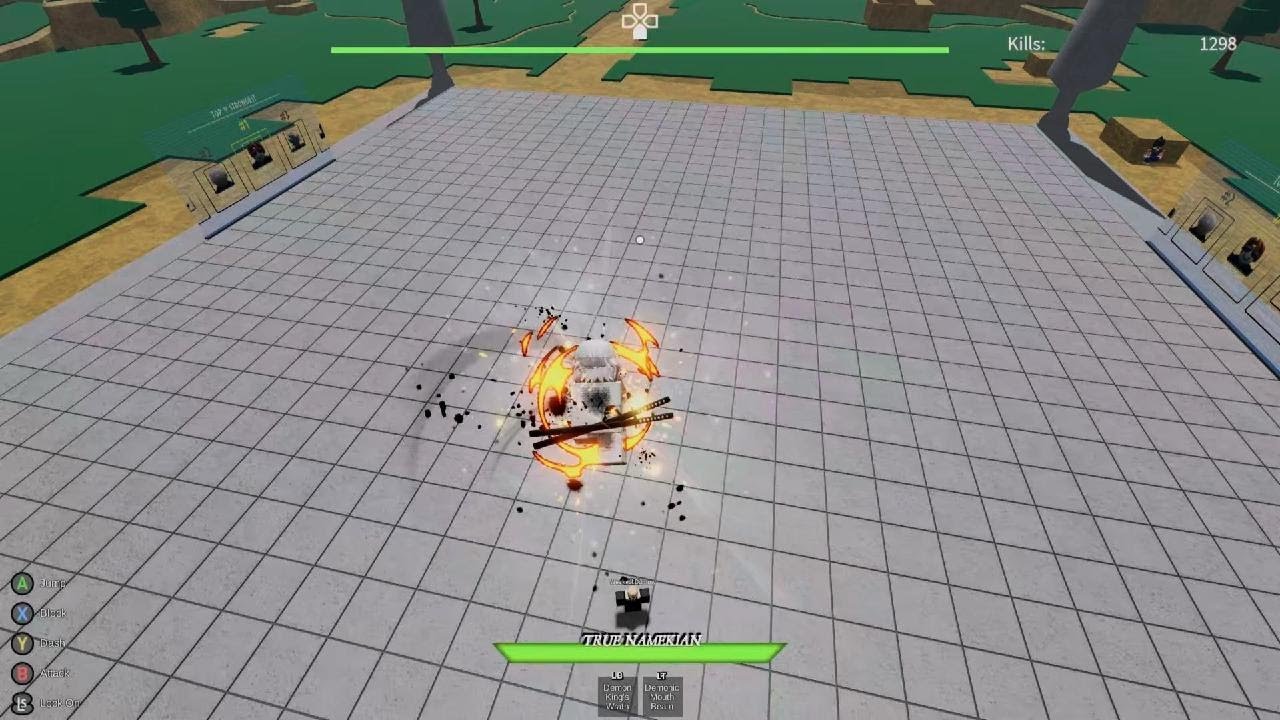 Roblox Piccolo New Move Demon King's Wrath (Z Battlegrounds) - YouTube